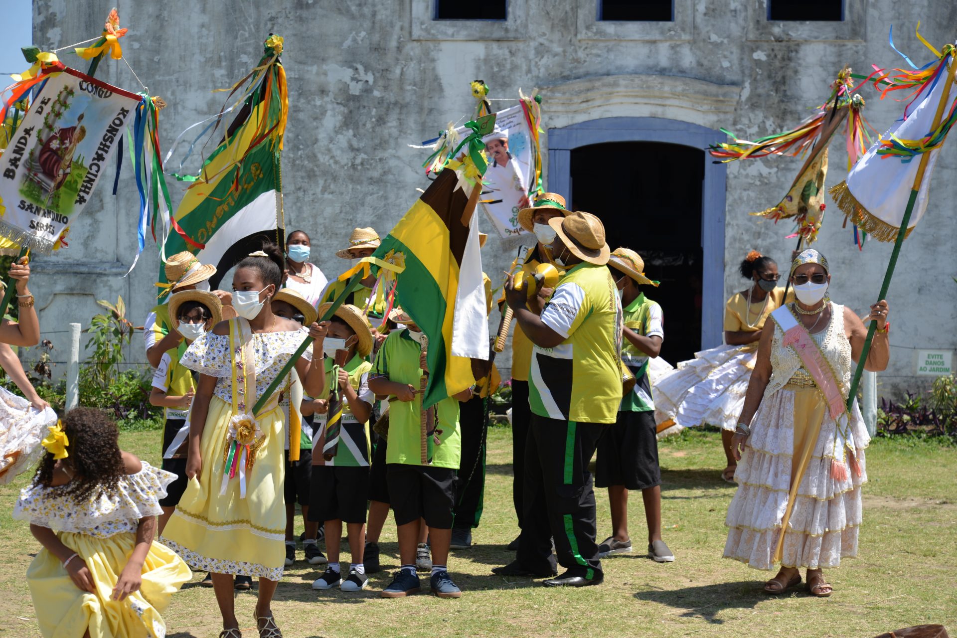 Konshaça, tradicional banda de congo da Serra, será imortalizada em ...