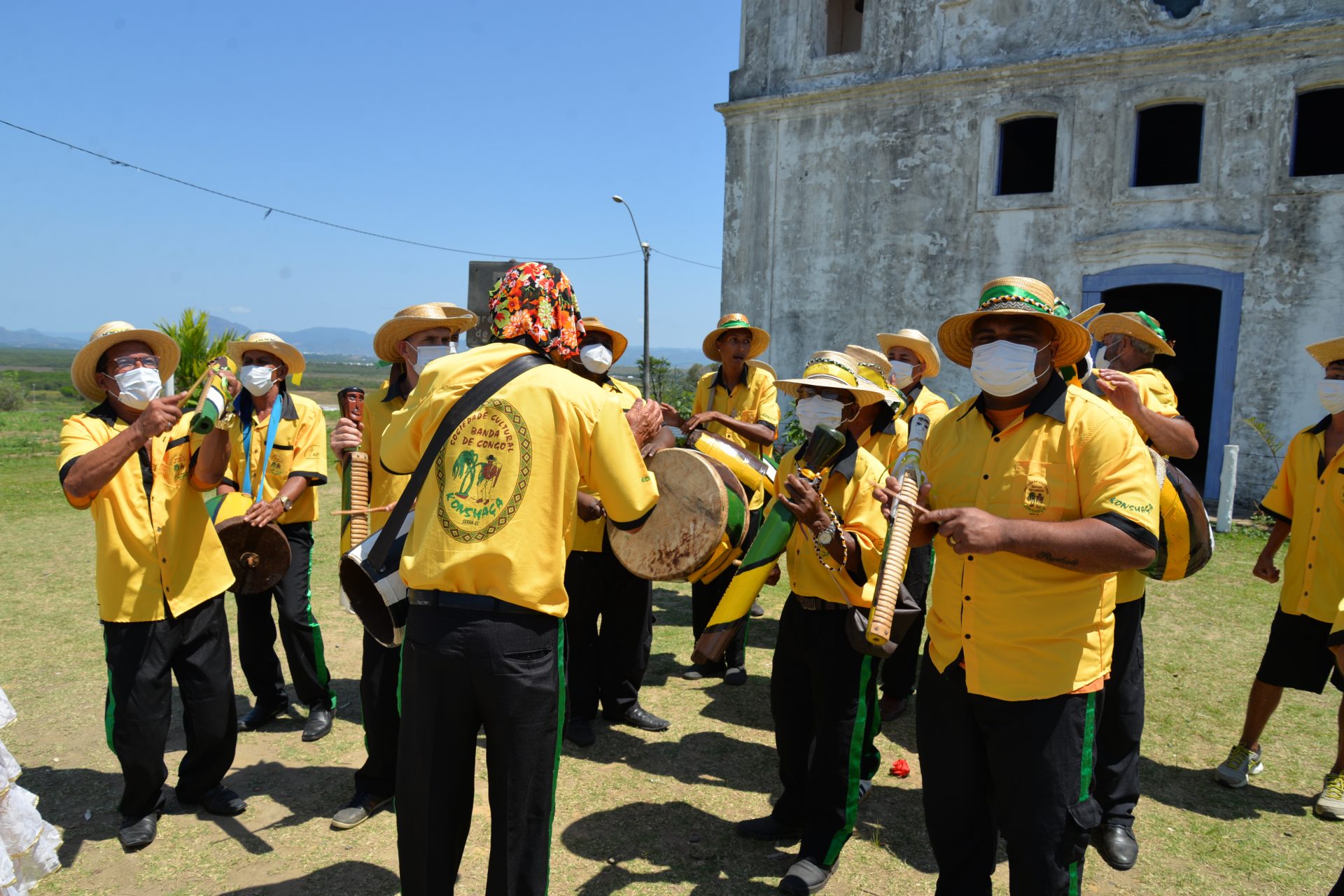 Konshaça, tradicional banda de congo da Serra, será imortalizada em ...